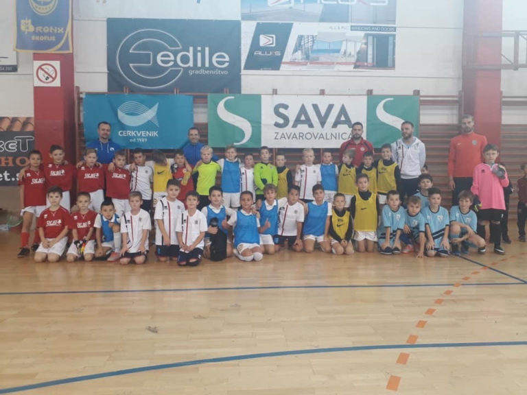 Akcija Rad igram nogomet - MNZ Koper